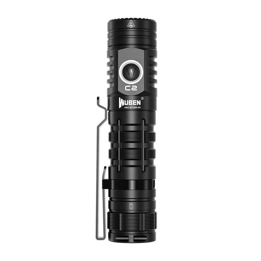 Lanterna Power Bank de 2000 lúmens - Lanterna LED Wuben C2